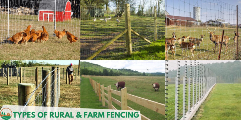 Different Types of Rural & Farm Fencing - TheFarmLiving.Com